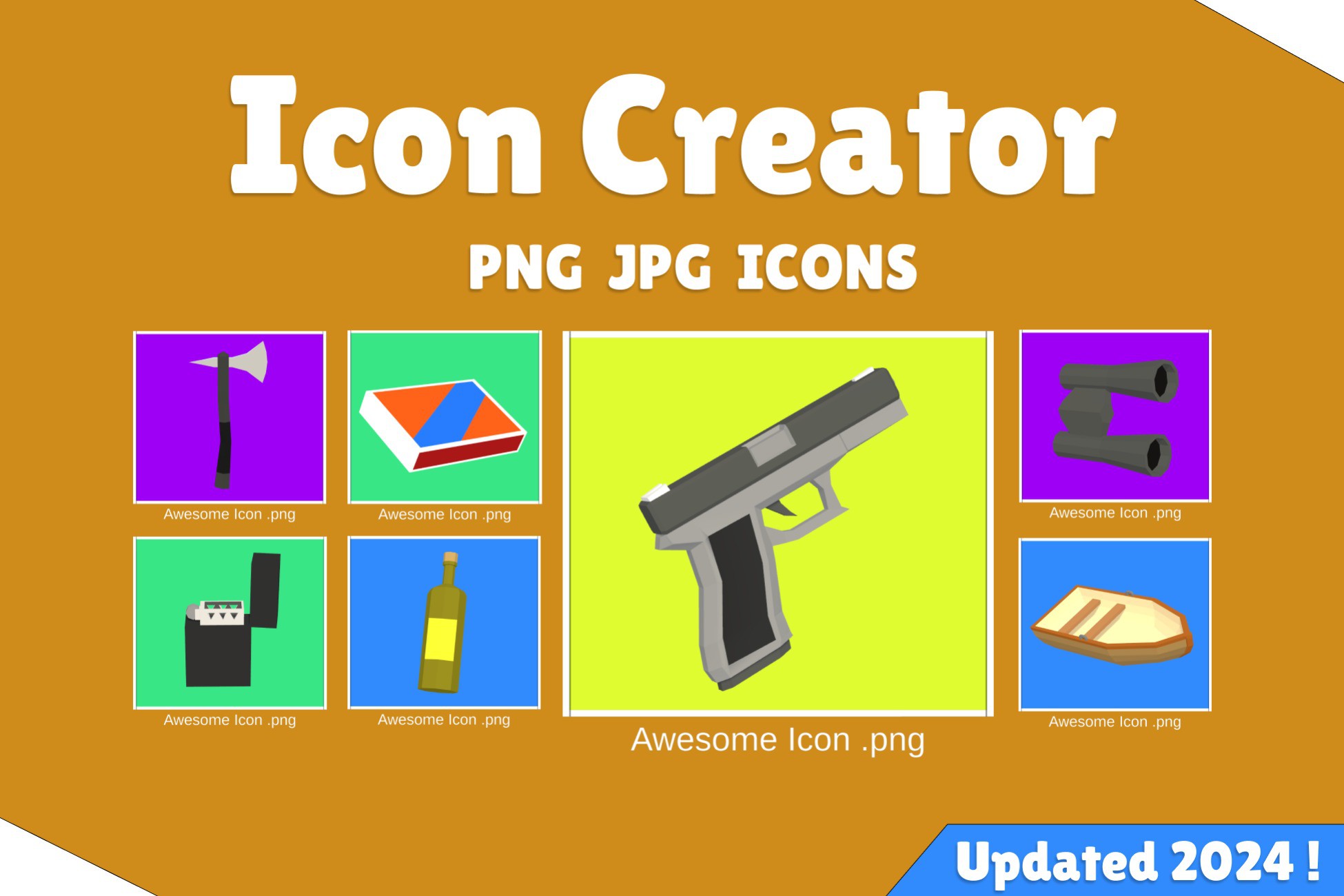 Icon Creator - Generate Fast, Easy & Complete - Icons Generator | Game ...