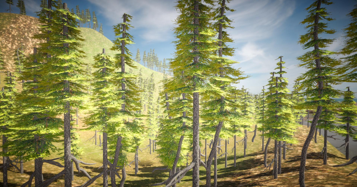 Mobile Pine Tree 5 | 3D Trees | Unity Asset Store