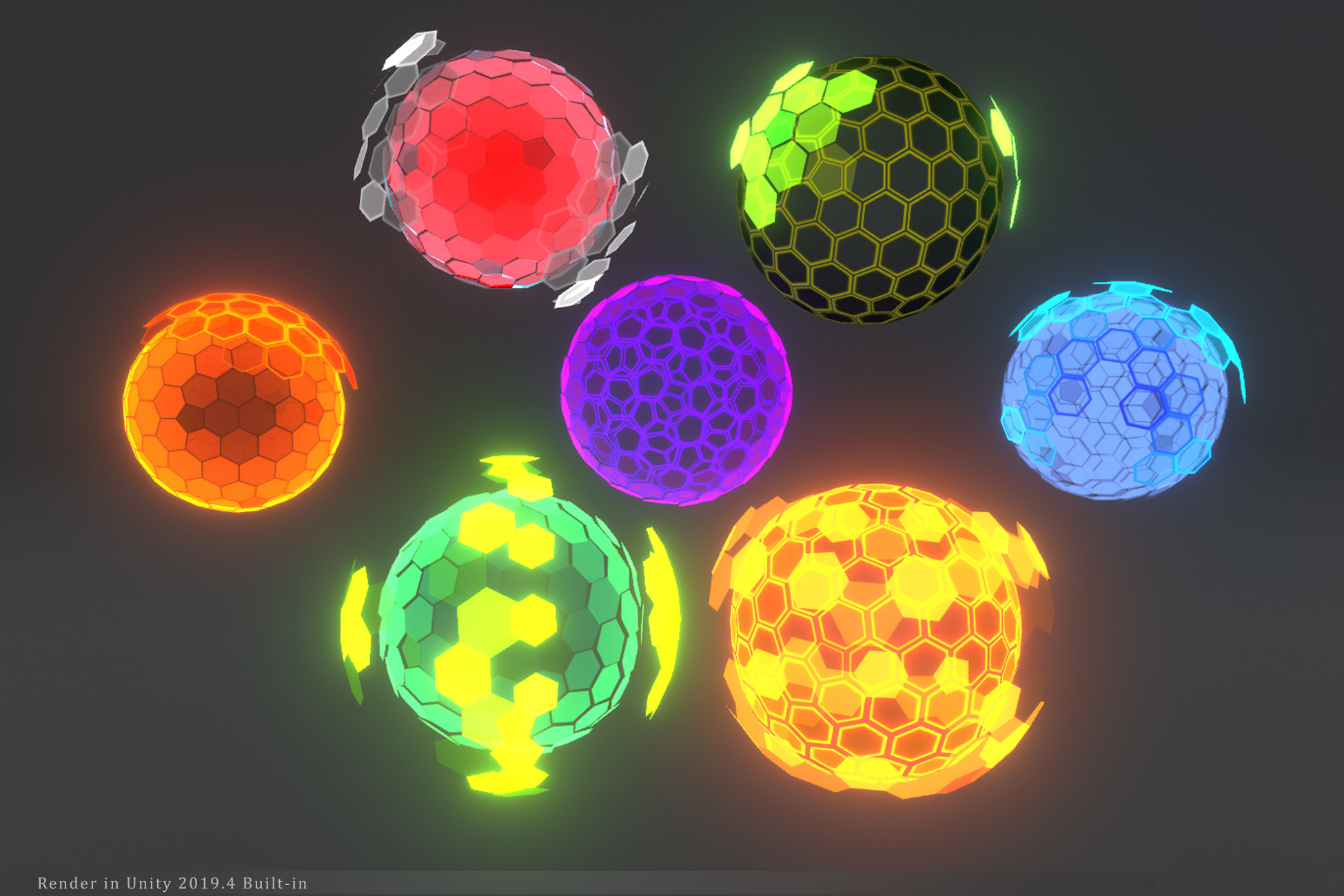 Stylized Force Shield | VFX Particles | Unity Asset Store