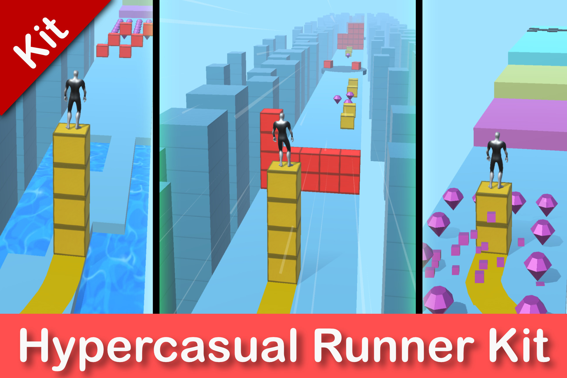 Hypercasual Runner Kit | Game Toolkits | Unity Asset Store