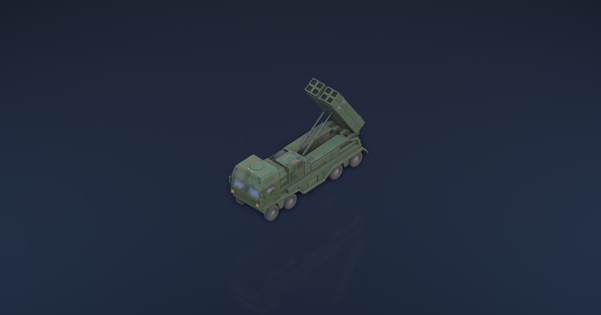 Anti-aircraft missile system IRIS-T | 3D Vehicles | Unity Asset Store