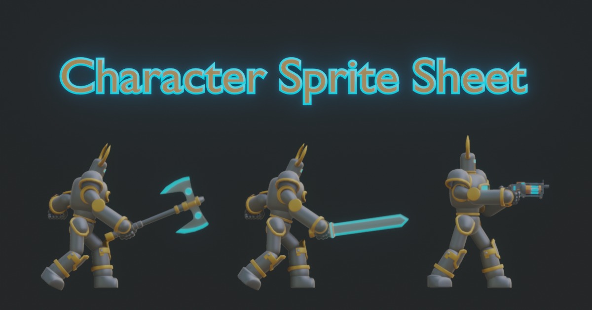 Metal Knight - 2D Character Sprite sheet | 2D Characters | Unity Asset ...
