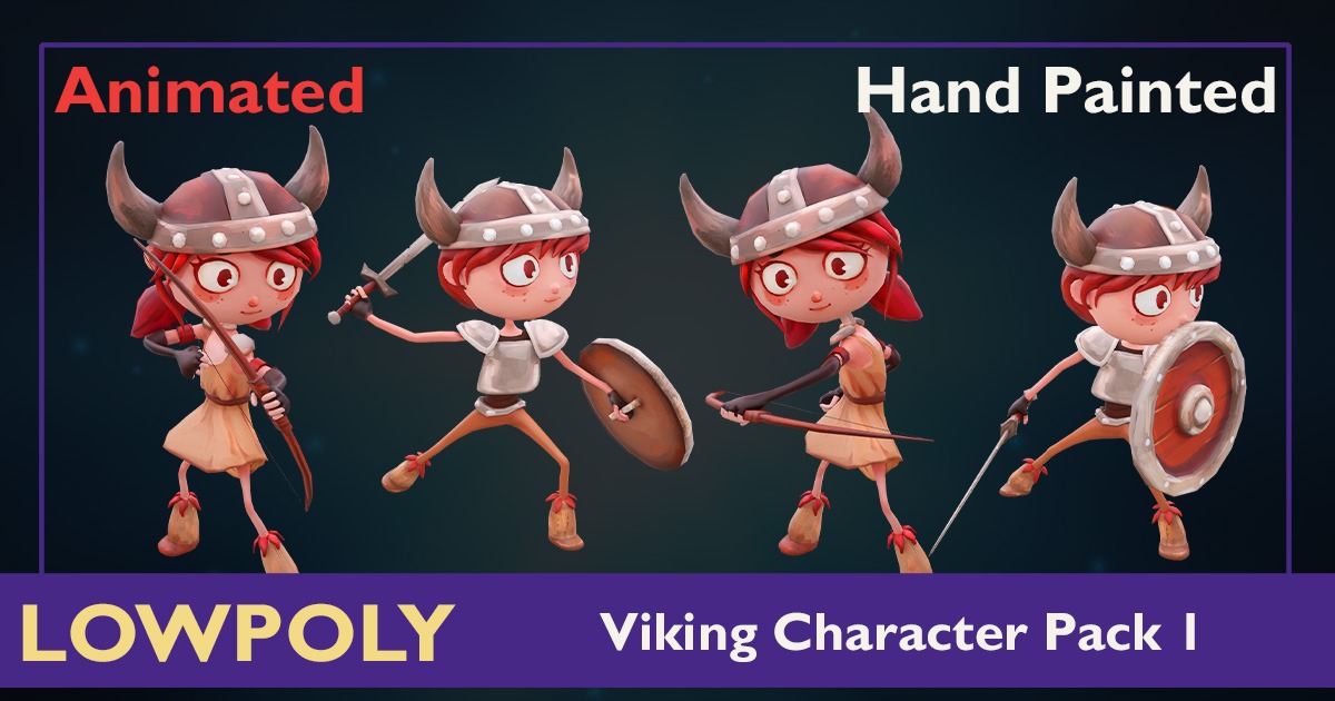 Viking Character Pack 1 | 3D Humanoids | Unity Asset Store