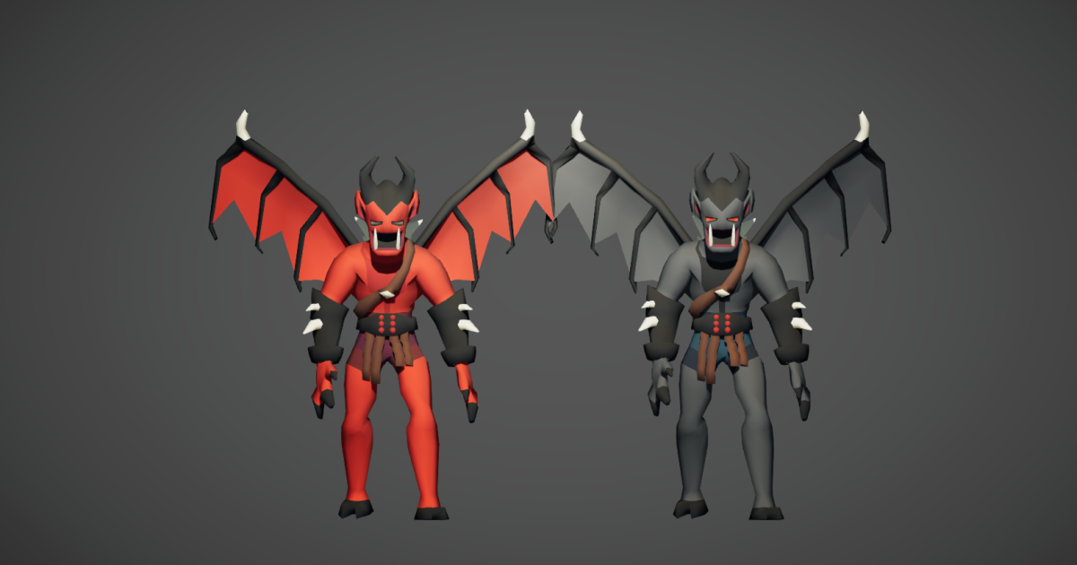 Medieval Fantasy - Demons | 3D 생물 | Unity Asset Store