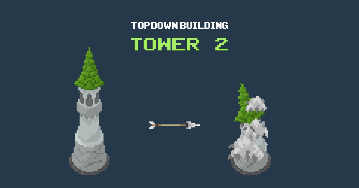 Tower 2 - Top Down Pixel Art Tower Assets | 2D Environments | Unity ...