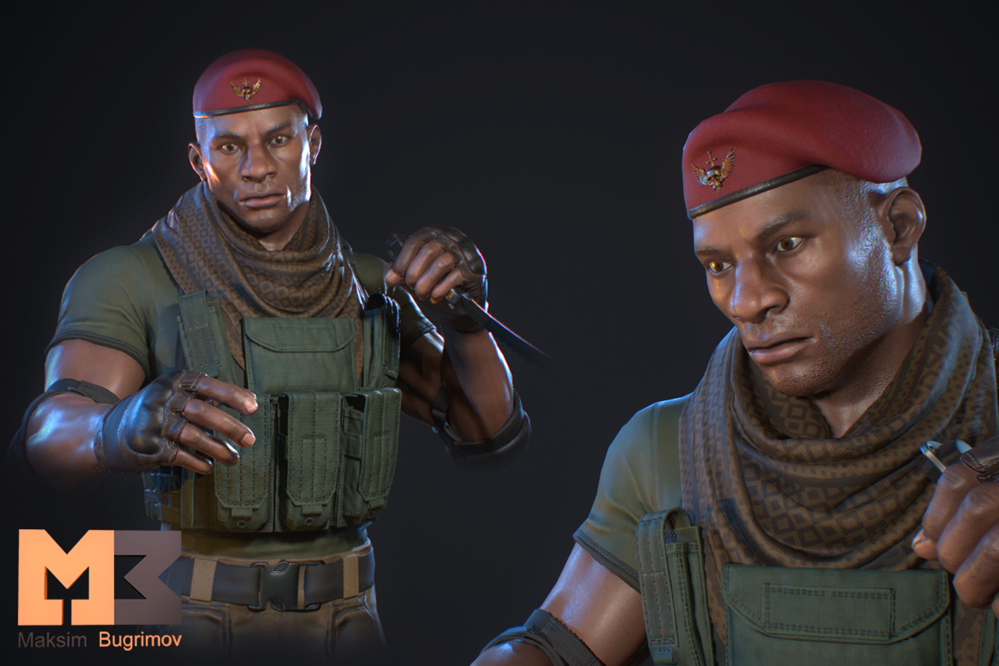 Character Soldier Marine | Characters | Unity Asset Store