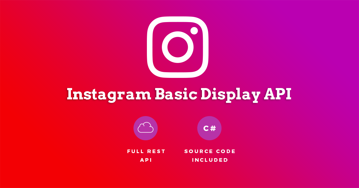 Instagram Basic Display API | 機能統合 | Unity Asset Store
