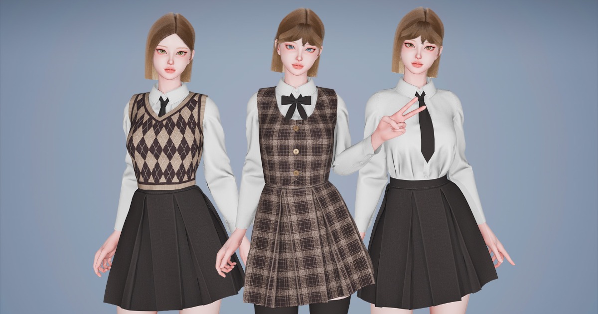 School Girl_A | Characters | Unity Asset Store