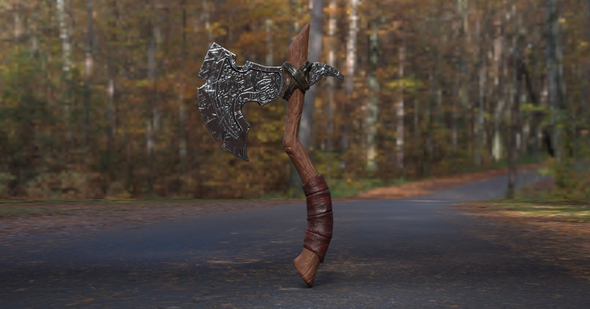Realistic High Quality Axe | 3D 무기 | Unity Asset Store