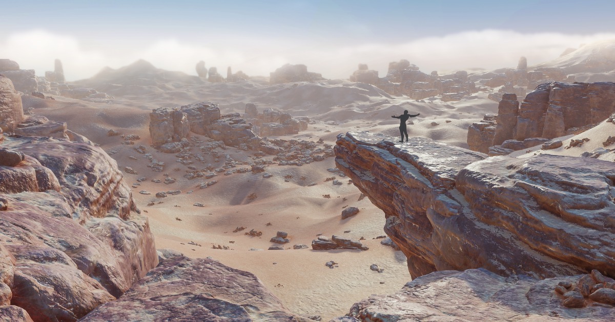 Desert Cliffs and Rocks | 3D Landscapes | Unity Asset Store