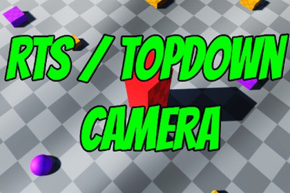 RTS / TOP DOWN CAMERA CONTROLLER | Unity AssetStore概要 优惠信息 beta