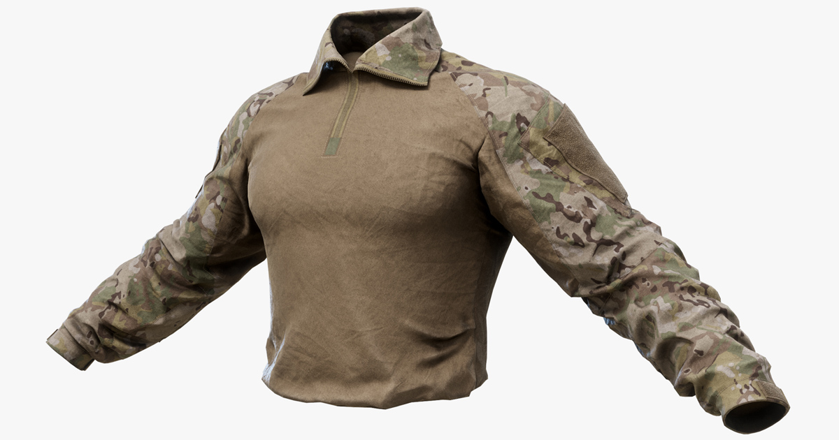 Tactical Shirt | 3D Clothing | Unity Asset Store