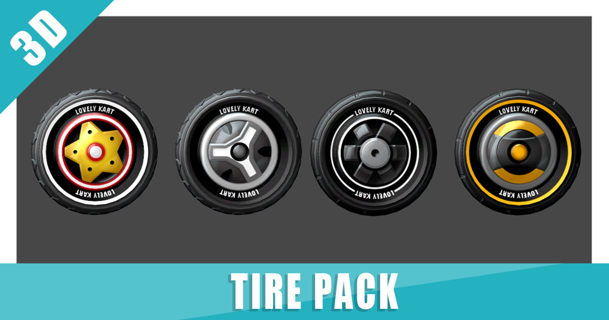 Tire Pack ! | 3D 지상 | Unity Asset Store