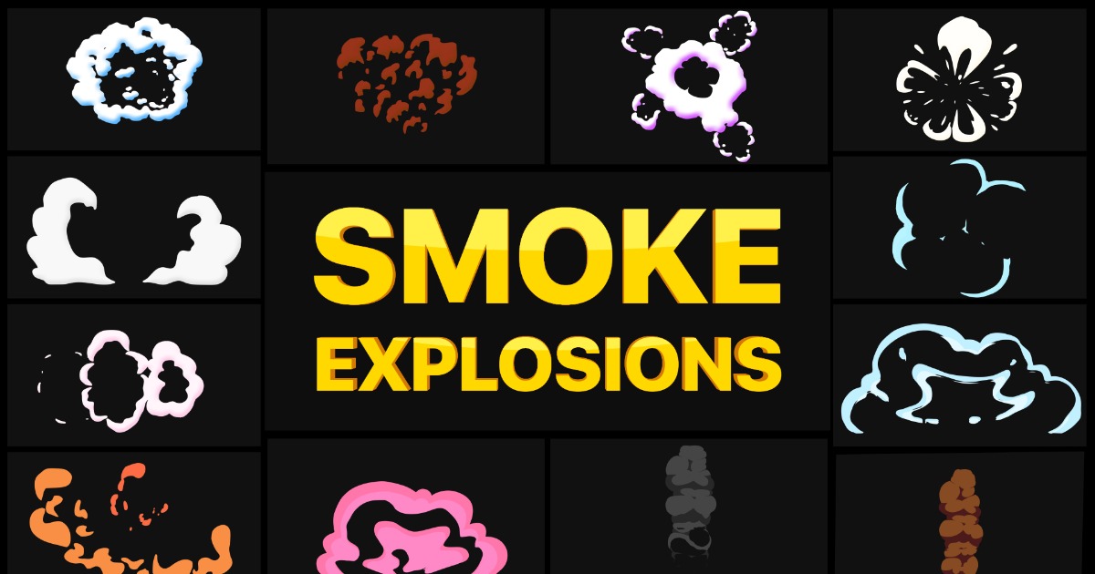 Smoke Explosions Pack (26.03) | 2D Textures & Materials | Unity Asset Store