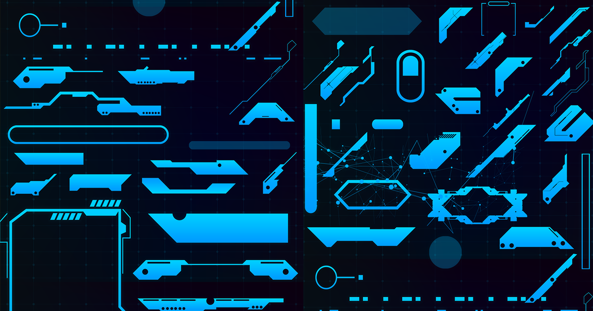 SCI-FI UI-10,000 PLUS-SCIFI ELEMENTS | 2D GUI | Unity Asset Store