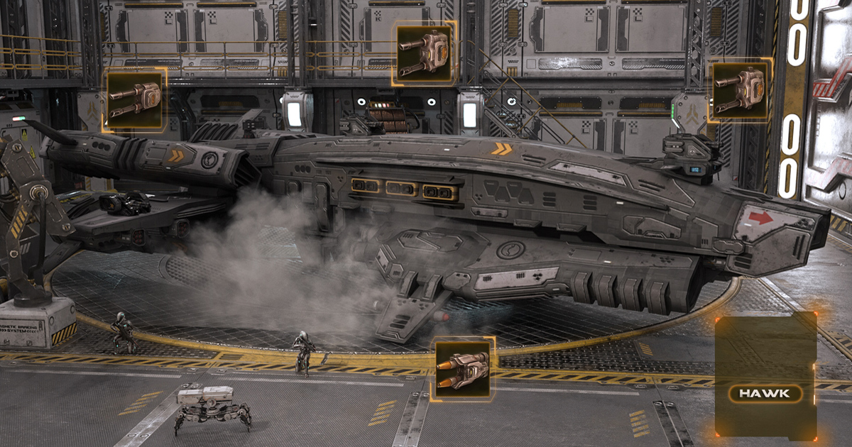 Heavy Weapons Icons (for mechs, spaceships and vehicles) | 2D Icons ...