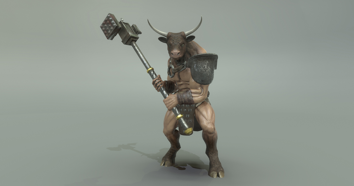 MINOTAUR | 3D Creatures | Unity Asset Store