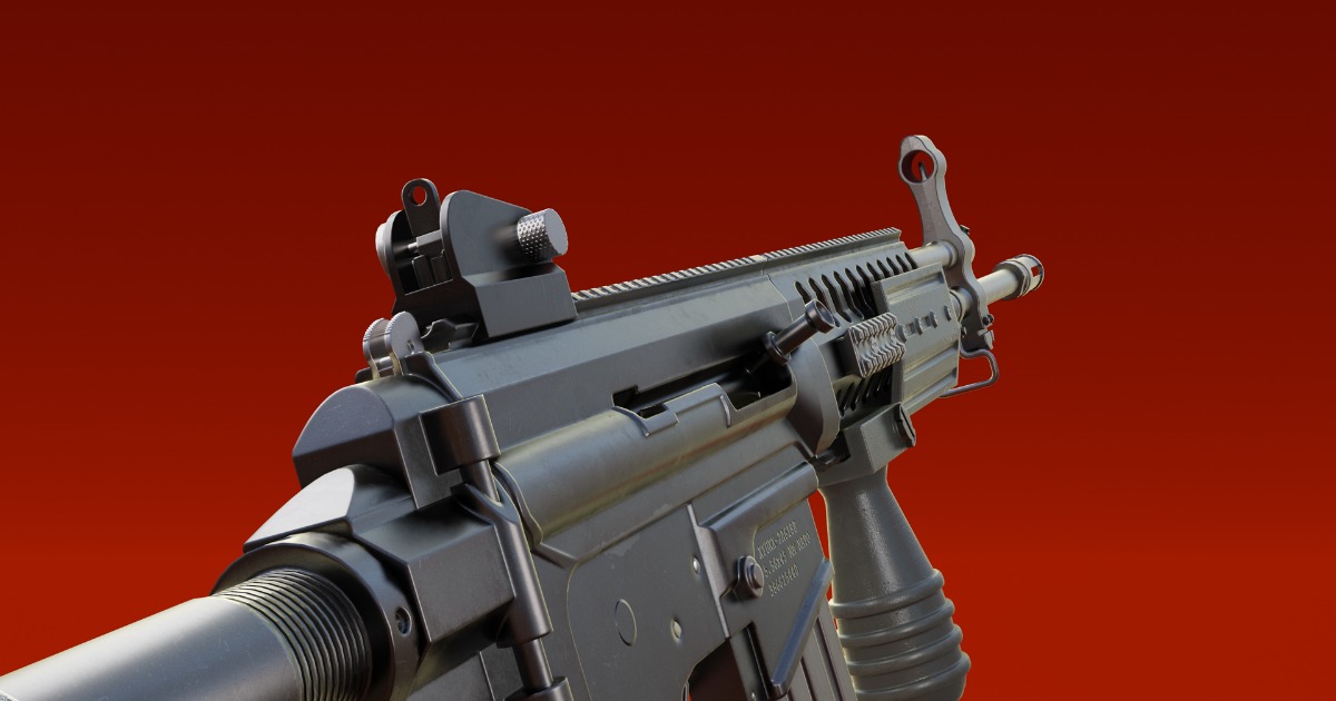 Rifle 5.56x45 | 3D Guns | Unity Asset Store