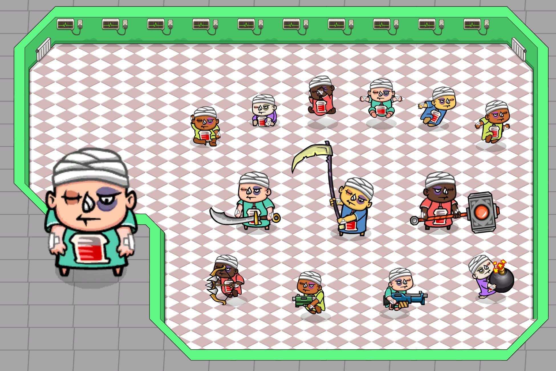 2D Character - Patient | 2D Characters | Unity Asset Store