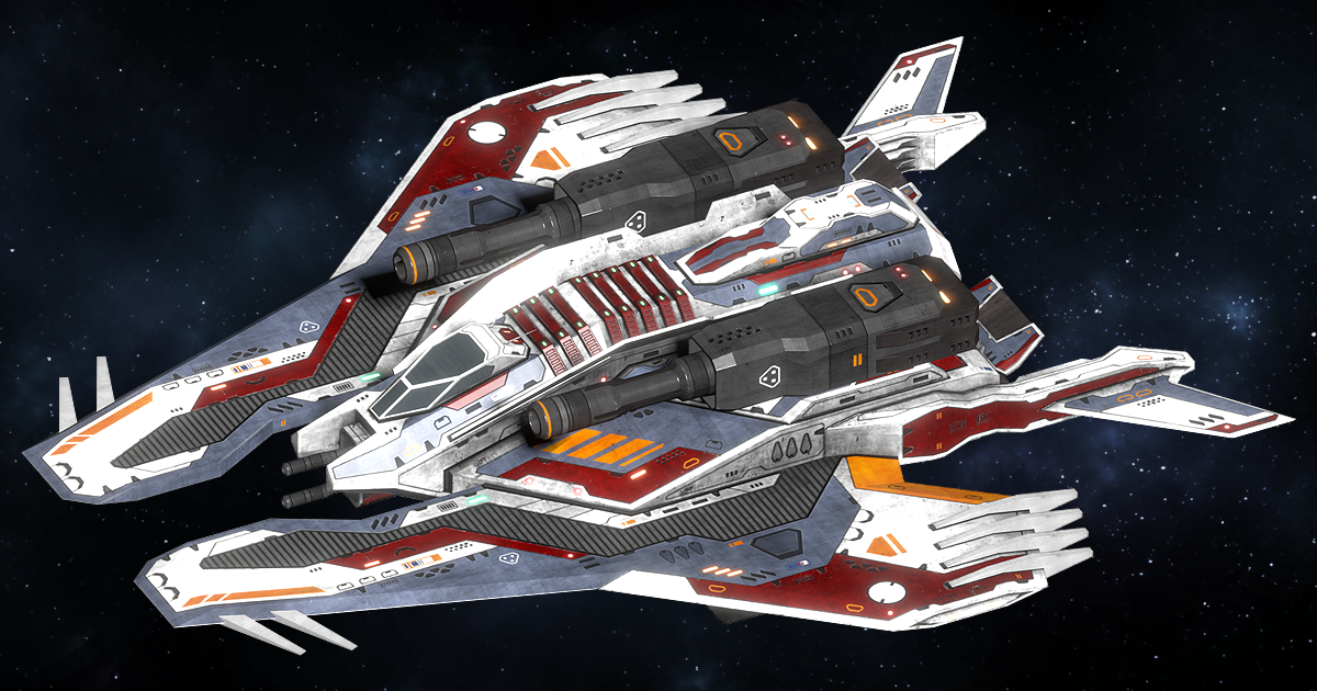 Spaceship Longsword Bomber | 3D Space | Unity Asset Store