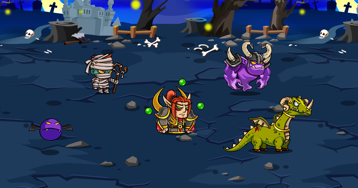 5 RPG Characters - Demon | 2D Characters | Unity Asset Store