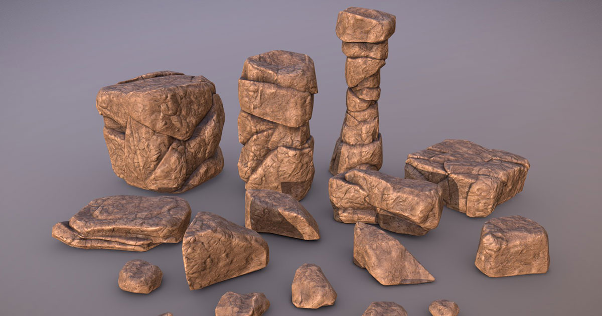 Landscape - Rock Pack 1 | 3D Landscapes | Unity Asset Store