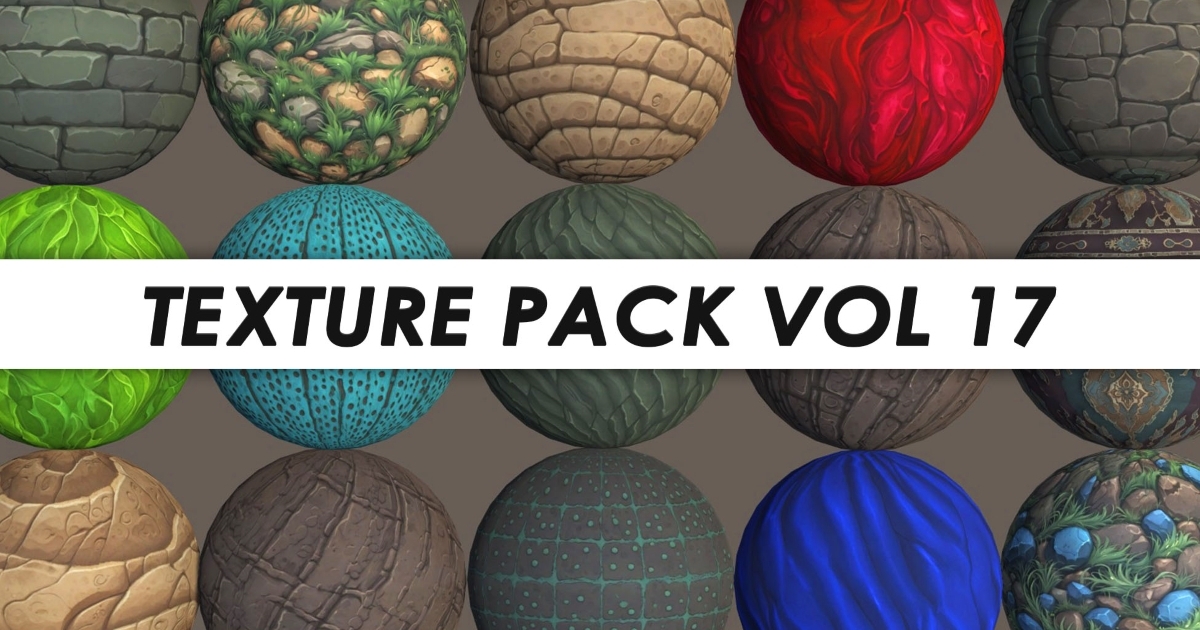 Stylized Textures - Pack Vol 17 | 2D Textures & Materials | Unity Asset ...