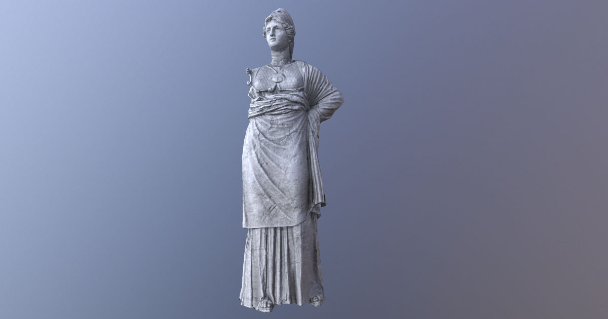 Athena Statue | 3D Historic | Unity Asset Store