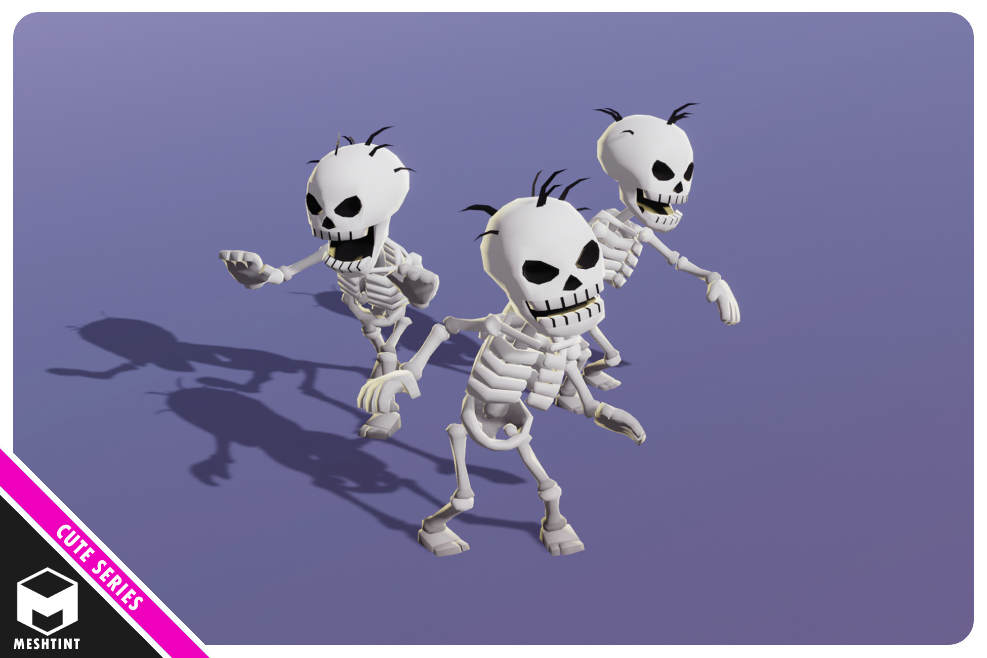 Skeleton Cute Series | 3D 휴머노이드 | Unity Asset Store