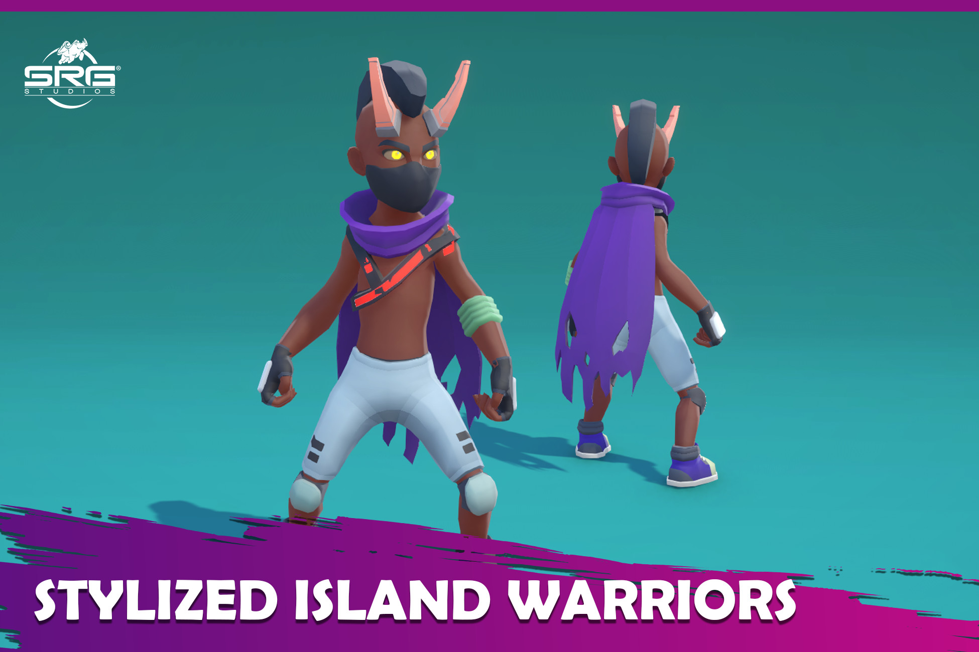 Stylized Island Warriors - Warrior 05 | 3D Humanoids | Unity Asset Store