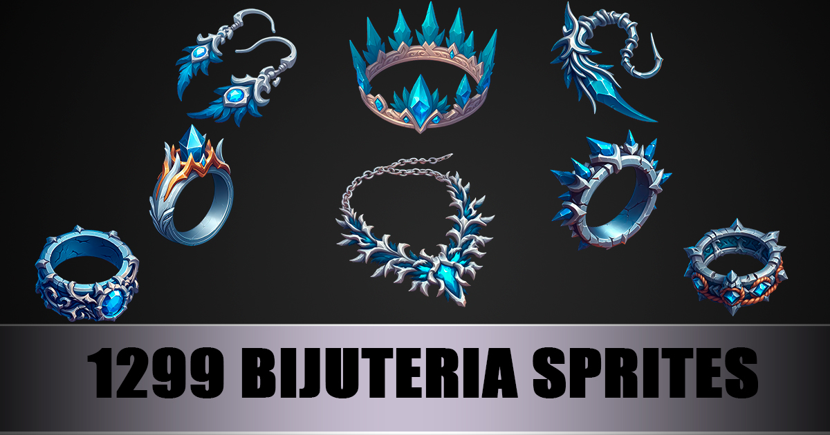 Jewelry 1299 SPRITES | 2D Icons | Unity Asset Store