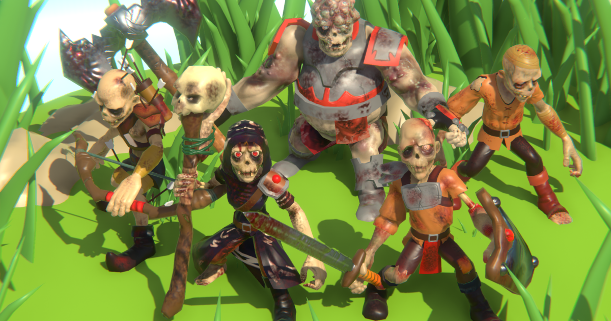 Monster Bundle 6 - Casual Fantasy | Characters | Unity Asset Store