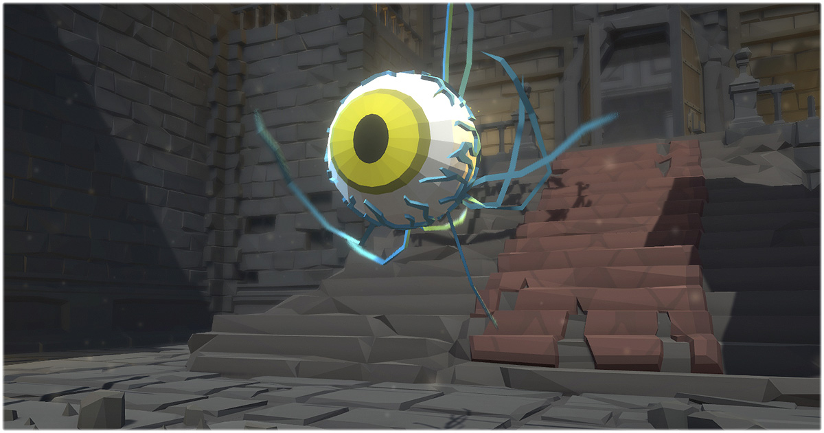 Low Poly Character - Flying Eye - Fantasy RPG | 3D Creatures | Unity ...