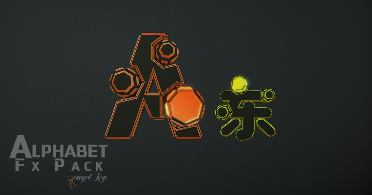 Alphabet FX Pack (Latin/Chinese) | VFX Shaders | Unity Asset Store
