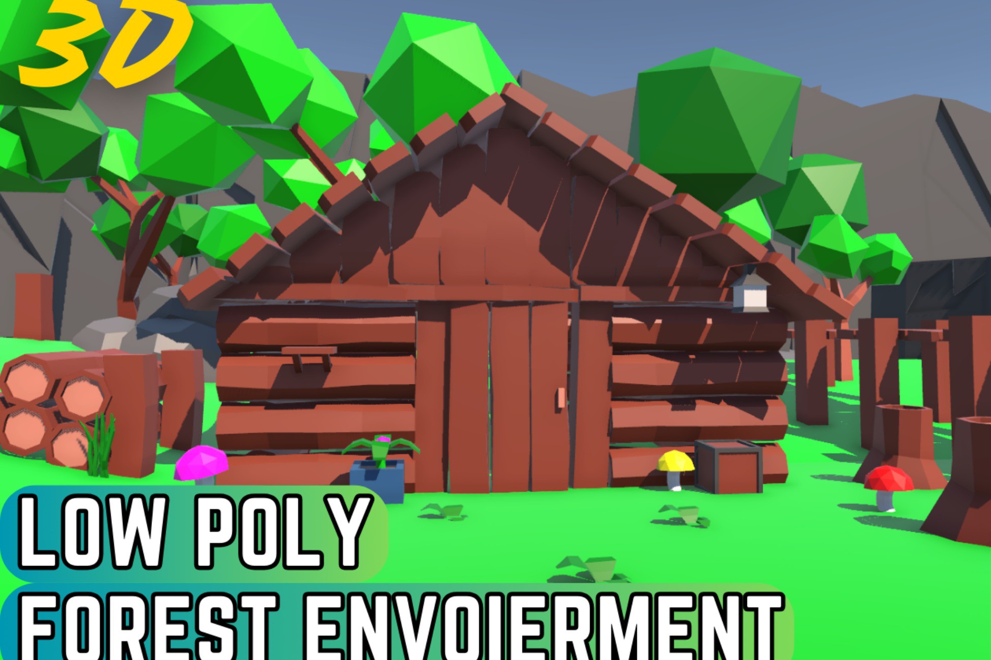 Environment Forest - Low Poly 3D | 3D Environments | Unity Asset Store