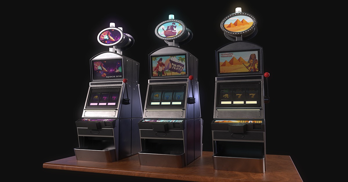 PBR Assets - Casino Machines | 3D Electronics | Unity Asset Store