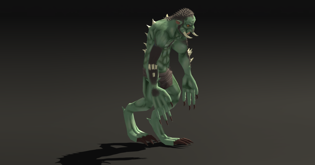 Medieval Fantasy HD - Troll | 3D Creatures | Unity Asset Store