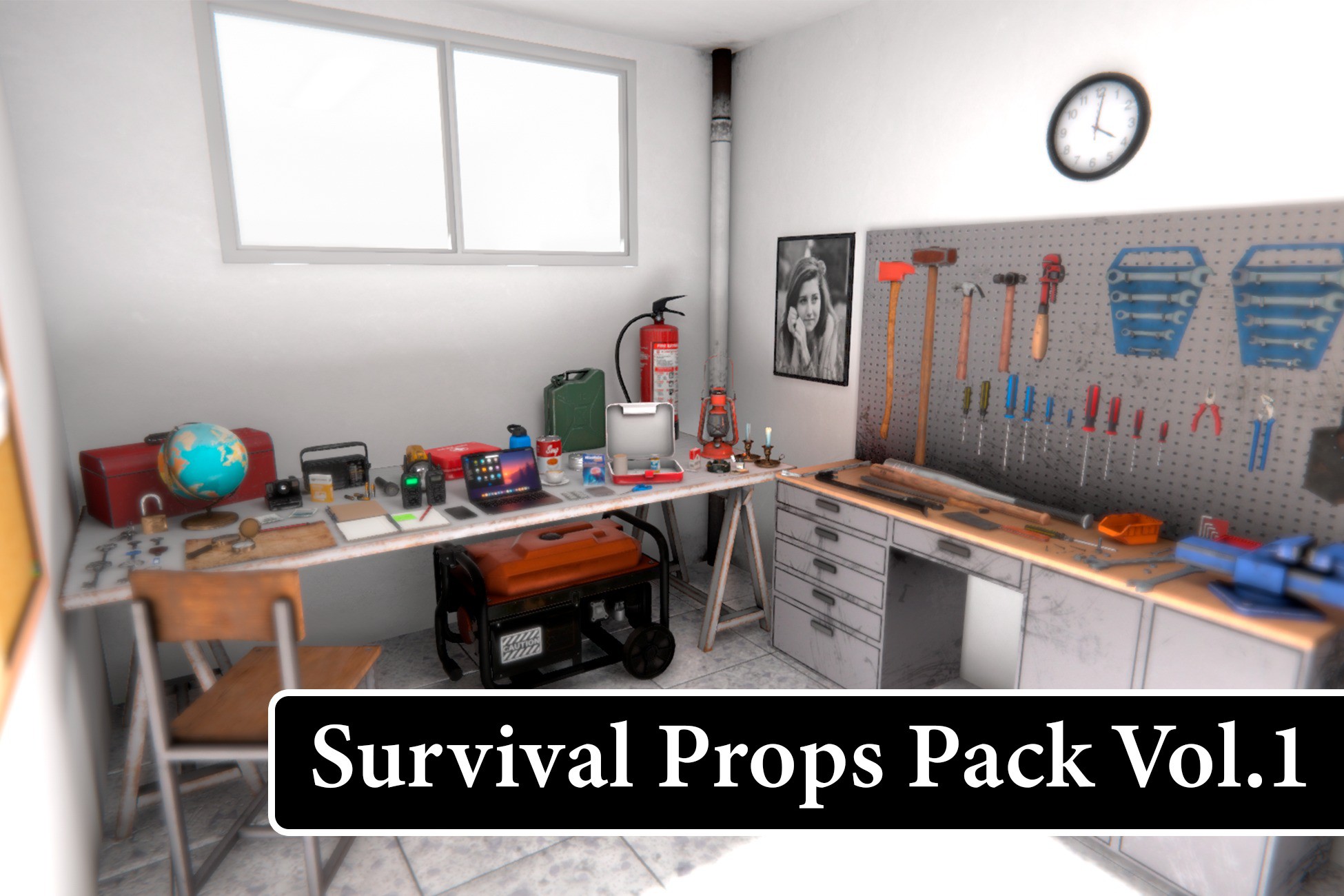 Survival Props Pack Vol.1 | 3D Props | Unity Asset Store