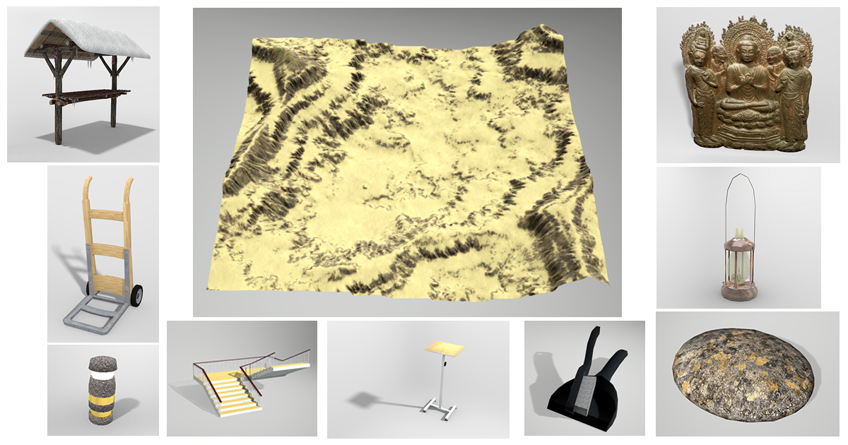 Scene Props Pack01 | 3D Props | Unity Asset Store