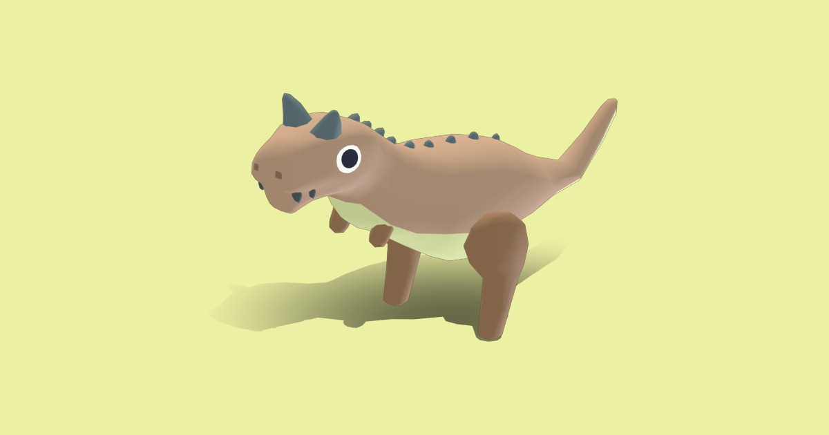 Carnotaurus - Quirky Series | 3D Animals | Unity Asset Store
