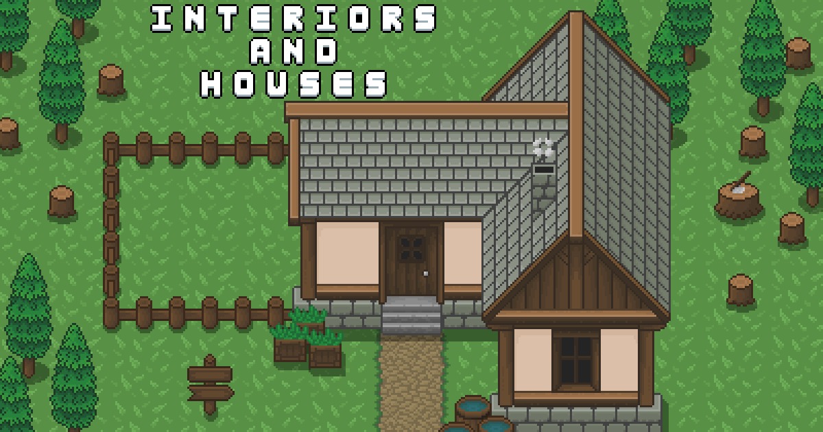 Pixel Art Village Pack | 2D Environments | Unity Asset Store