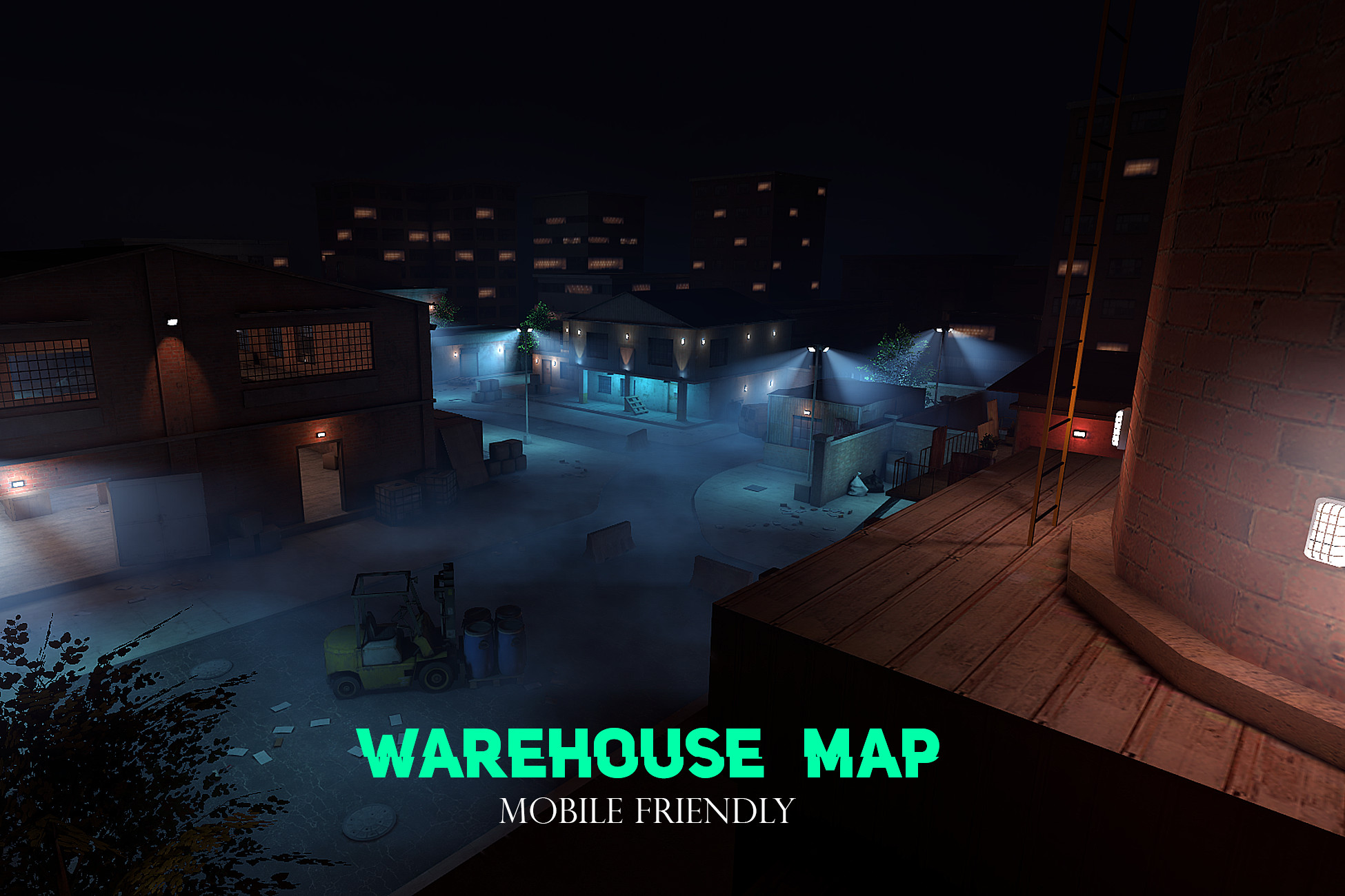 Warehouse Map - Mobile Friendly | 3D Urban | Unity Asset Store