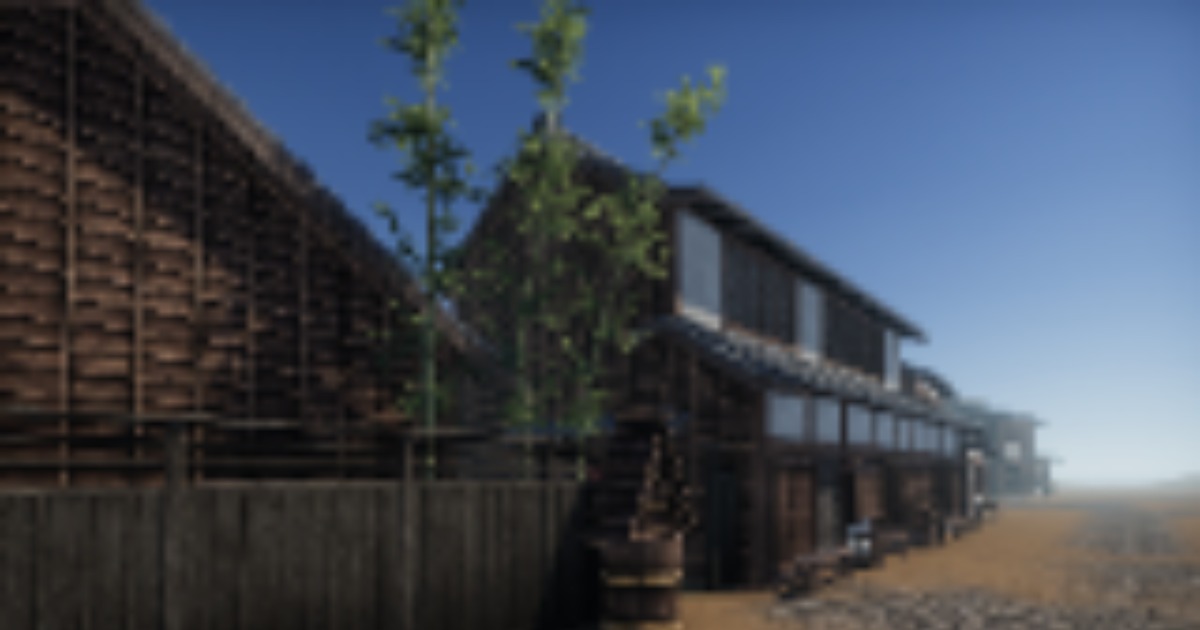 Japanese Town | 3D Historic | Unity Asset Store