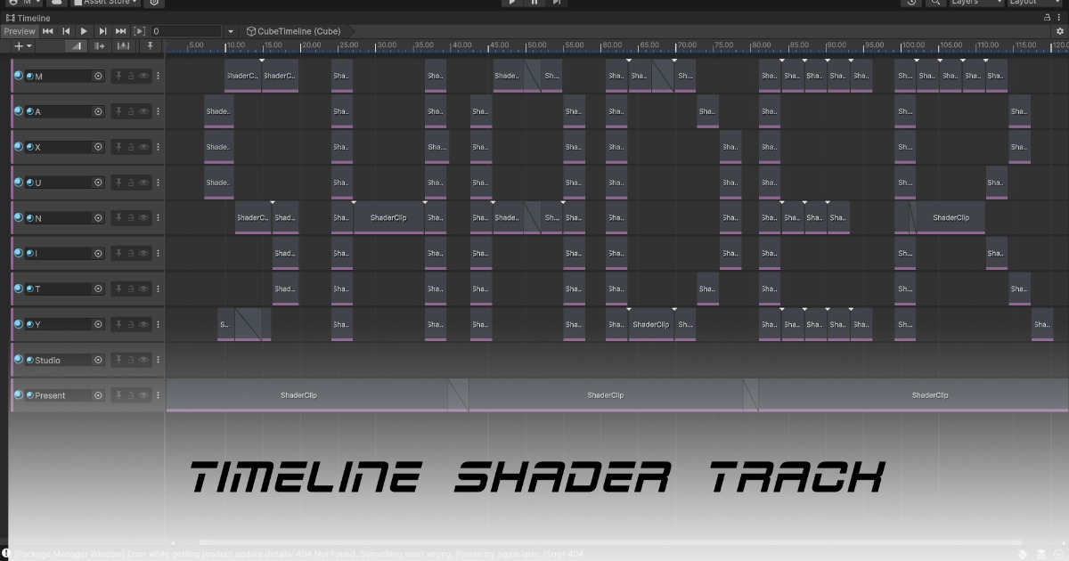 Timeline Shader Track | Utilities Tools | Unity Asset Store