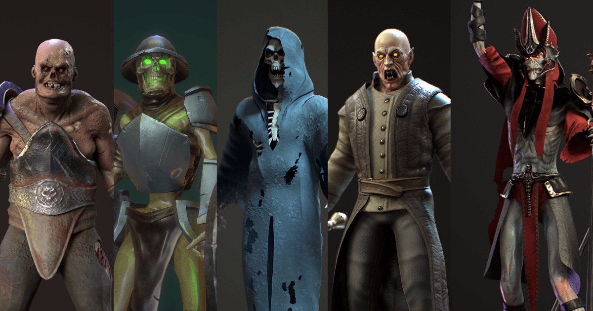 Undead_Pack_Grade_1 | Characters | Unity Asset Store