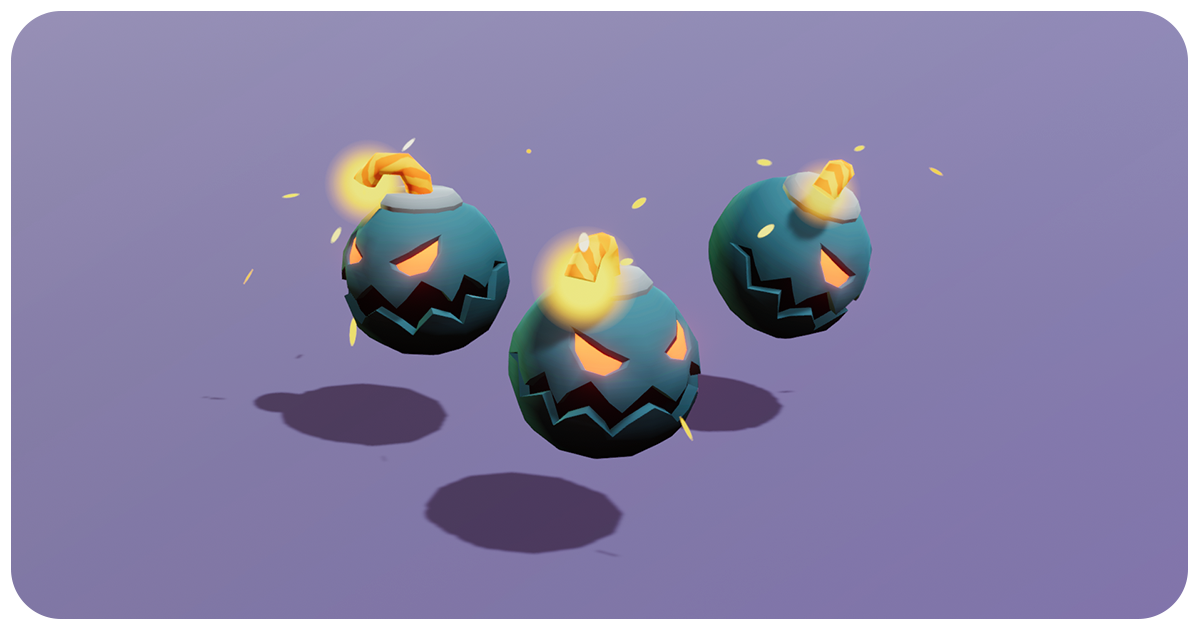 Bomb Cute Series | 3D 캐릭터 | Unity Asset Store