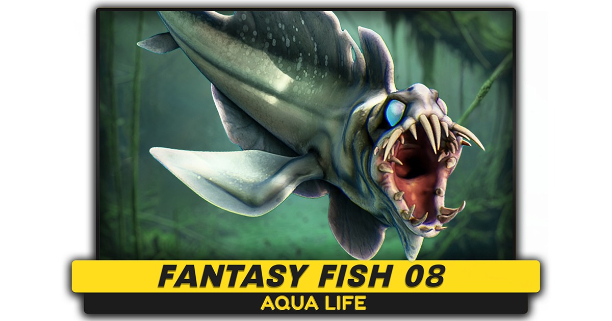 Fantasy Fish 08 - Aqua Life - Underwater Creature - #49 | Characters ...