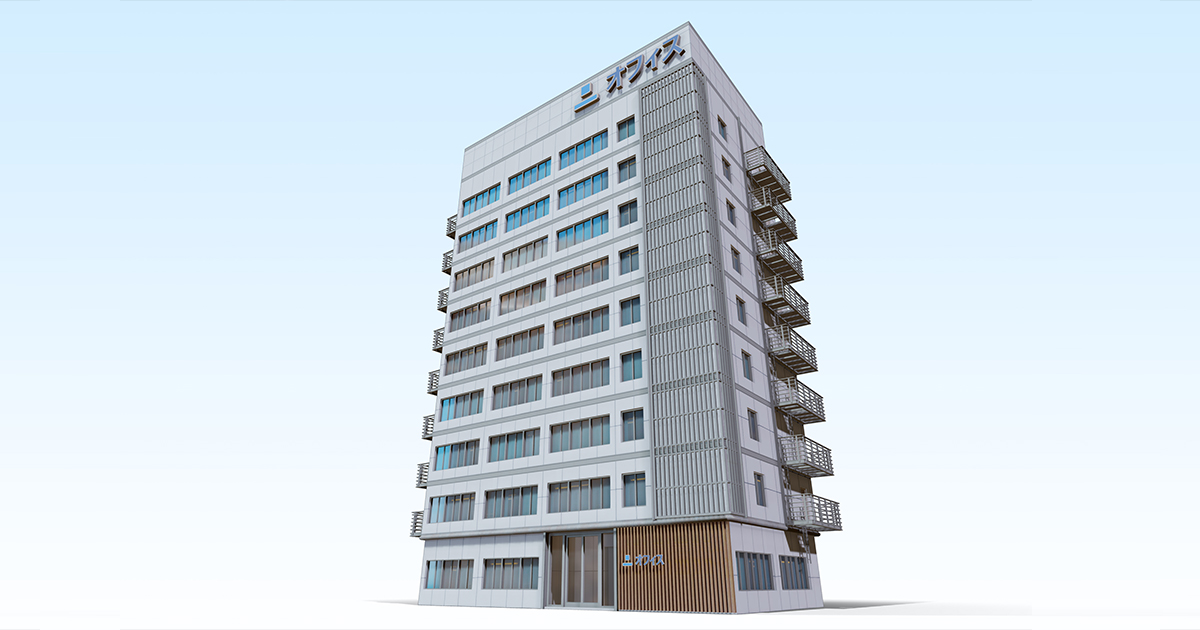 Japan Office Aichi | 3D Exterior | Unity Asset Store