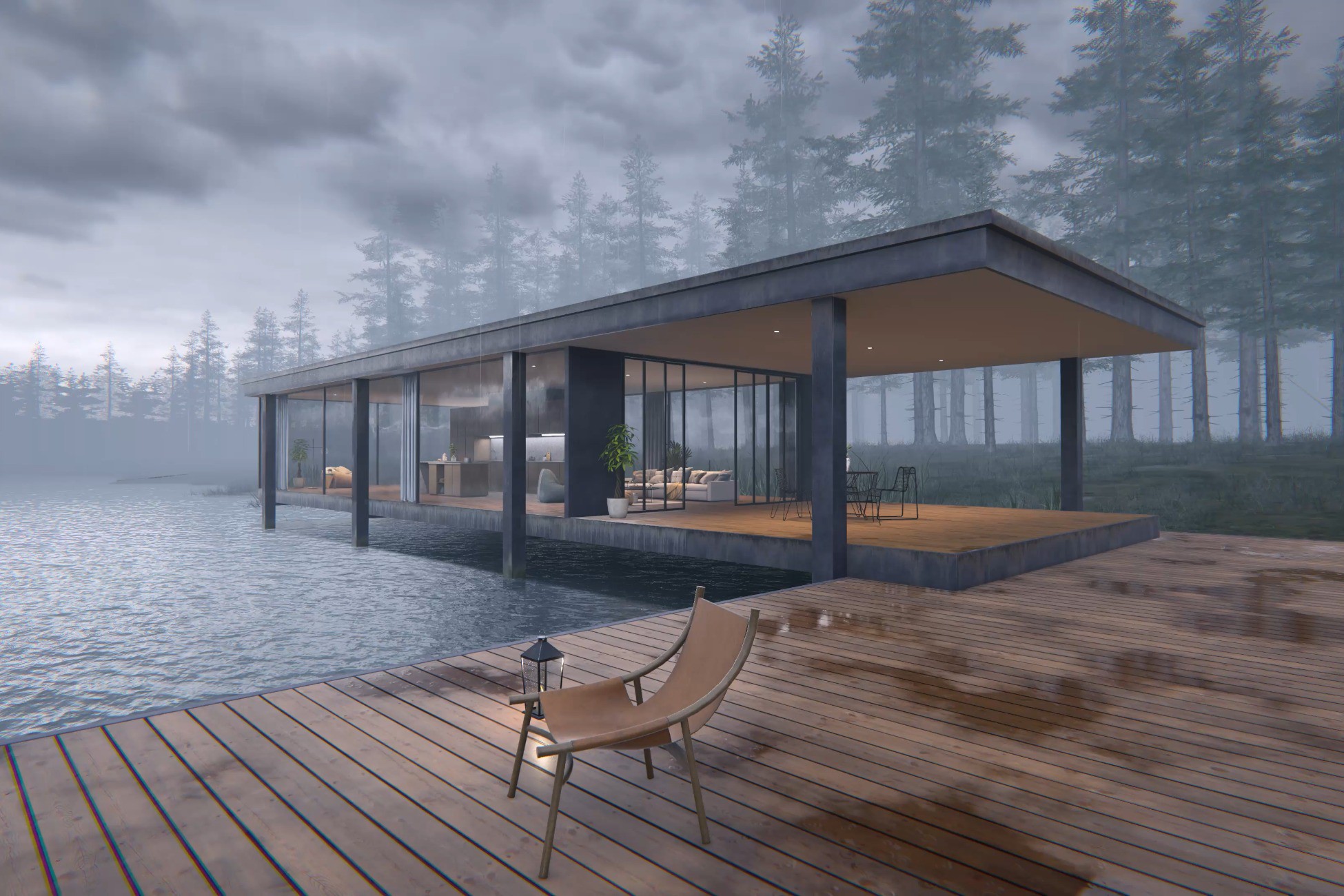 [NC]ArchViz Lakeside Villa URP | 3D Urban | Unity Asset Store