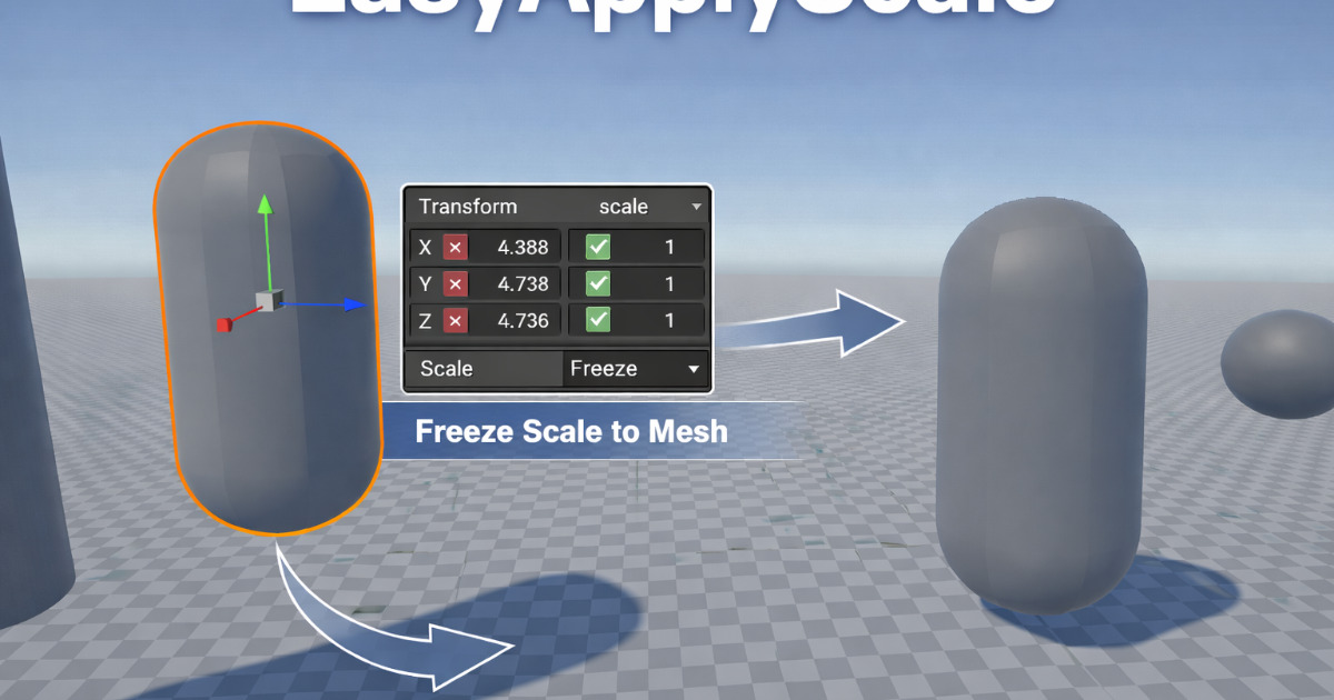 Easy Apply Scale&Pivot | Utilities Tools | Unity Asset Store
